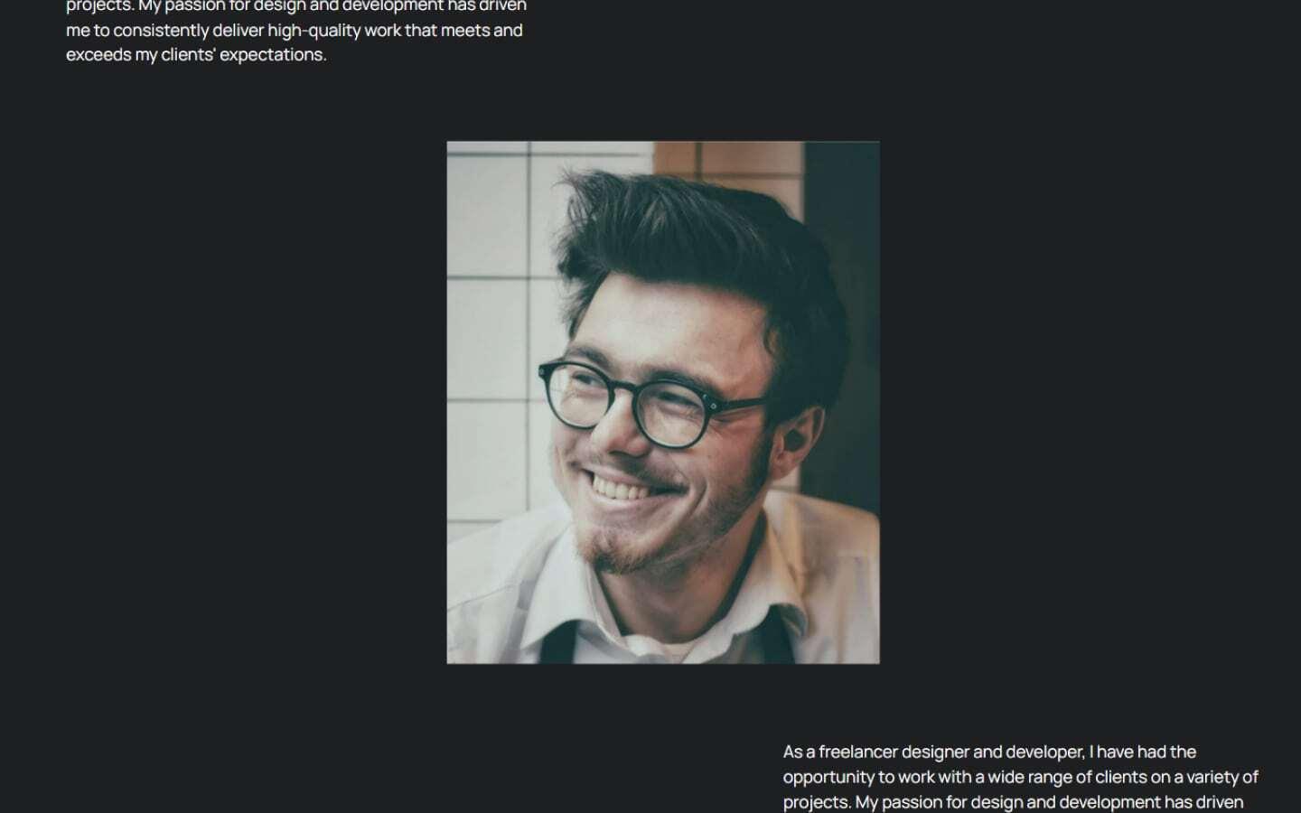 James - Portfolio HTML5 Responsive Website Template