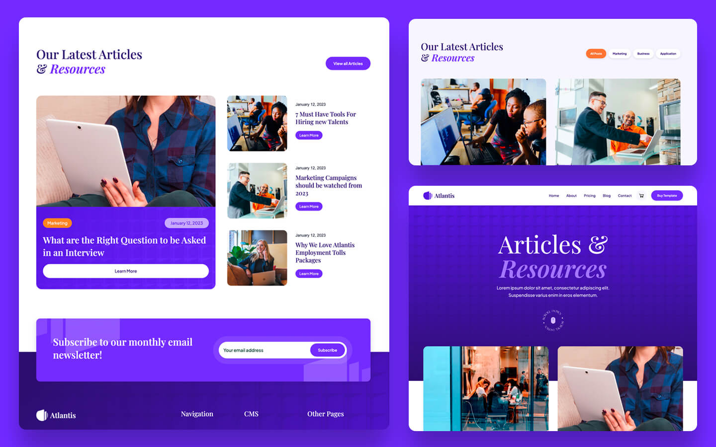 Atlantis - Consulting HTML5 Responsive Website Template