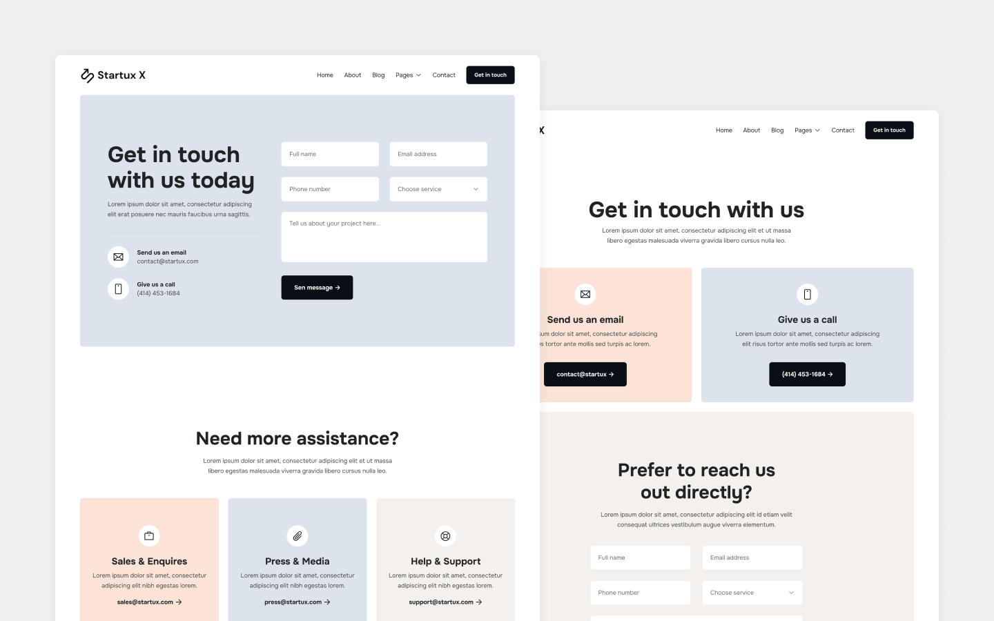 Startux X - Startup HTML5 Responsive Website Template