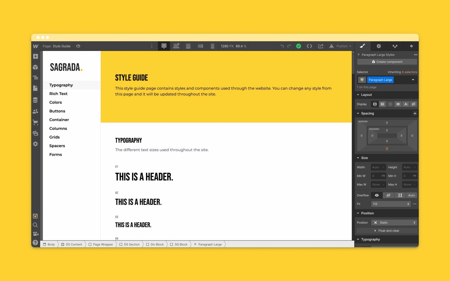 Sagrada - Architecture HTML5 Responsive Website Template