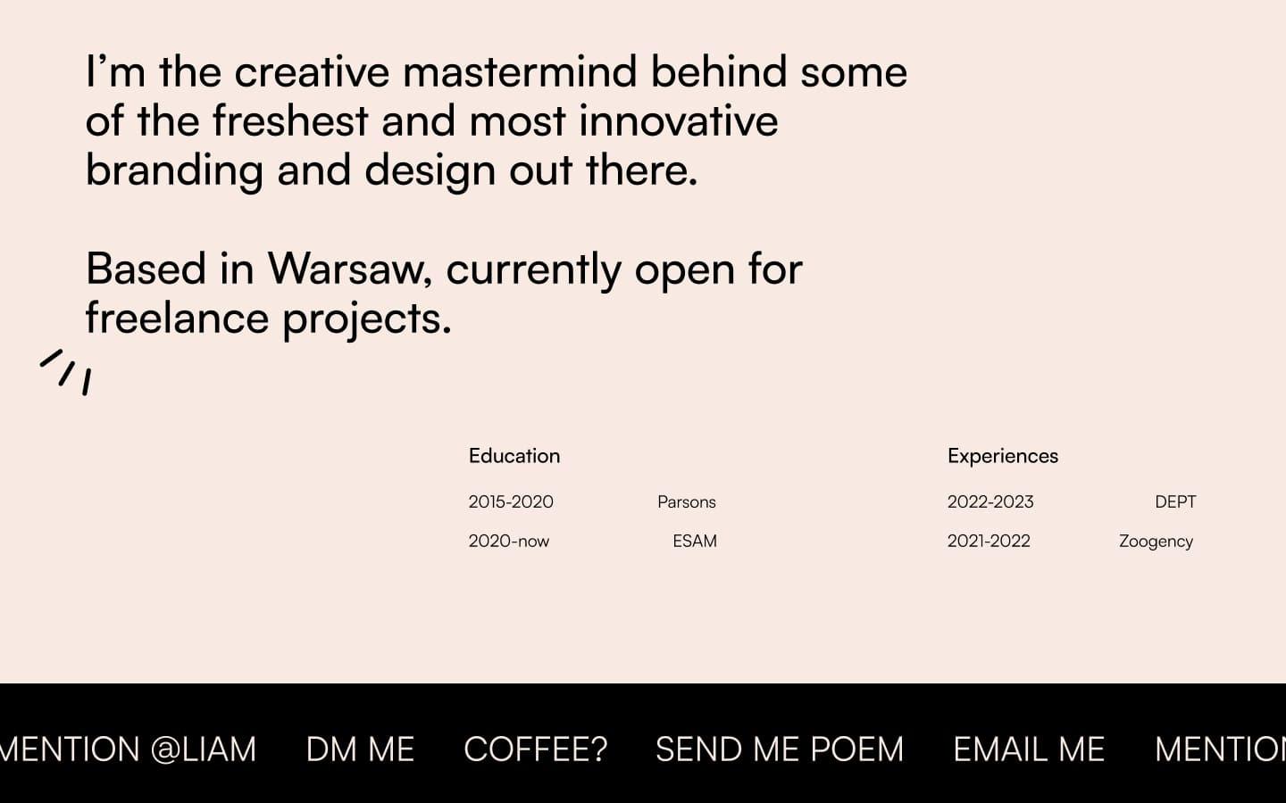 Liam's Folio - Portfolio HTML5 Responsive Website Template