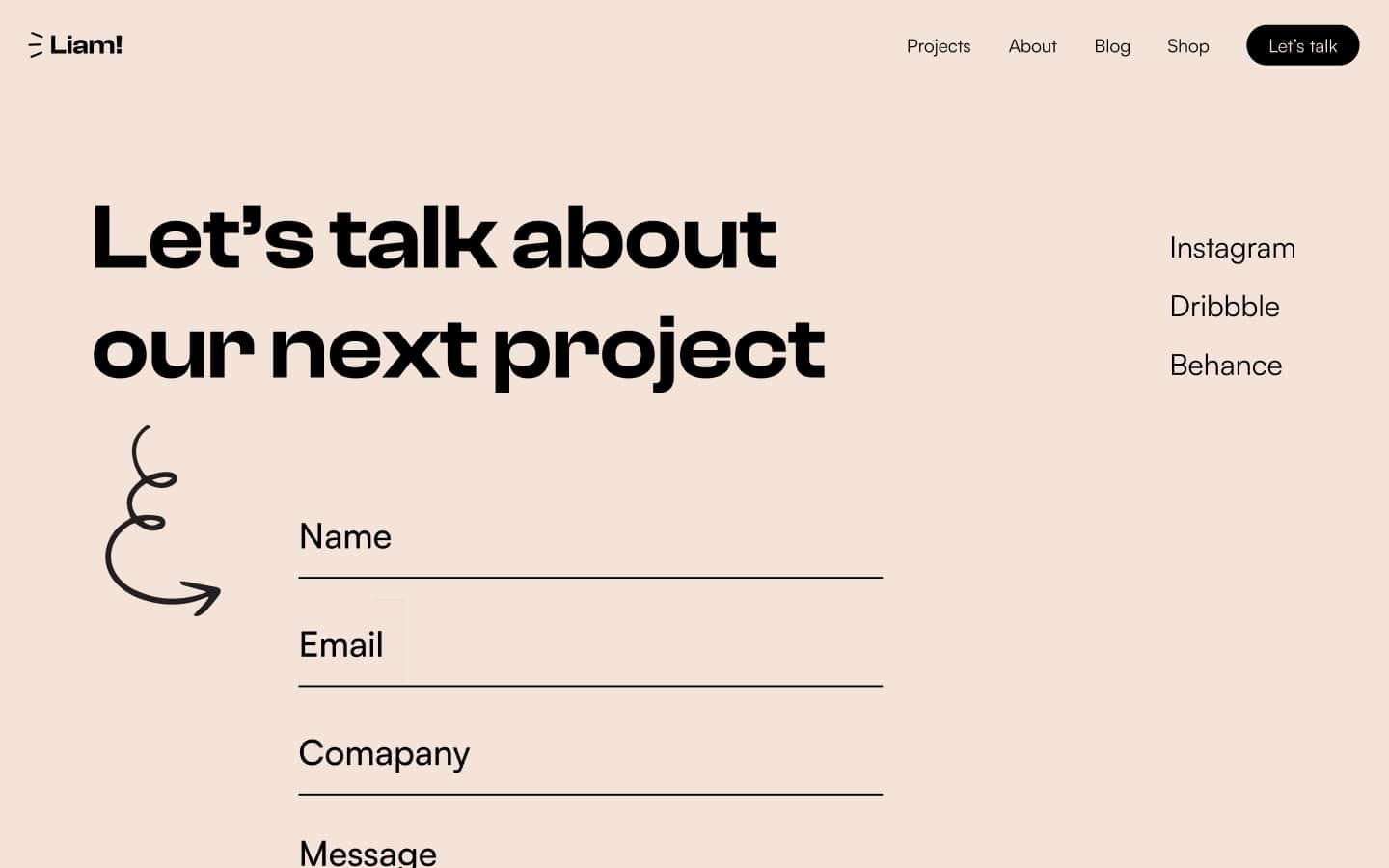 Liam's Folio - Portfolio HTML5 Responsive Website Template