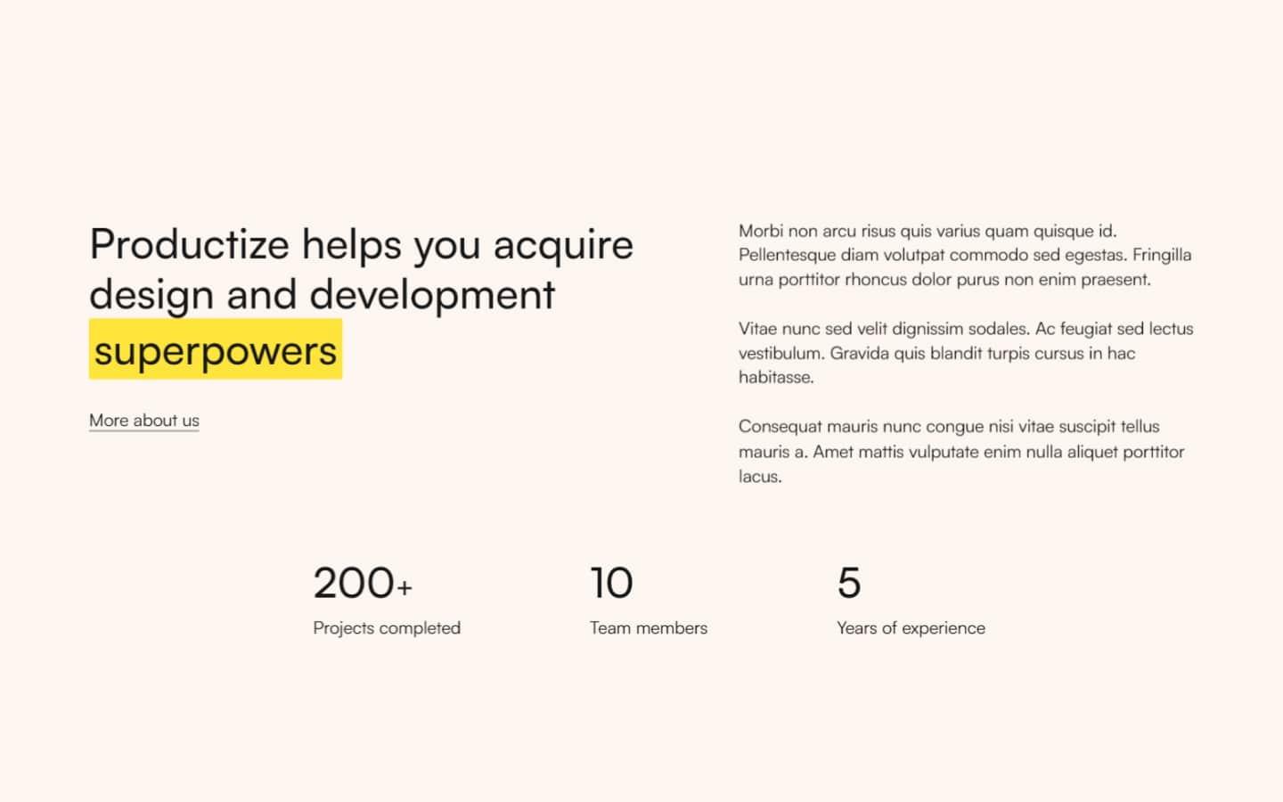 Productize - Agency HTML5 Responsive Website Template