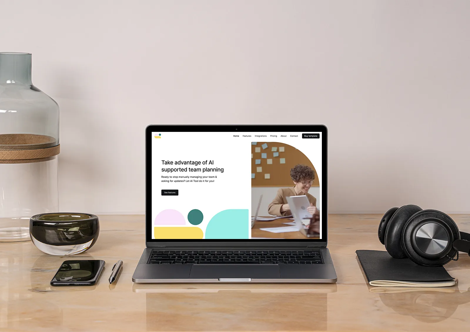 AI Tool - Startup HTML5 Responsive Website Template