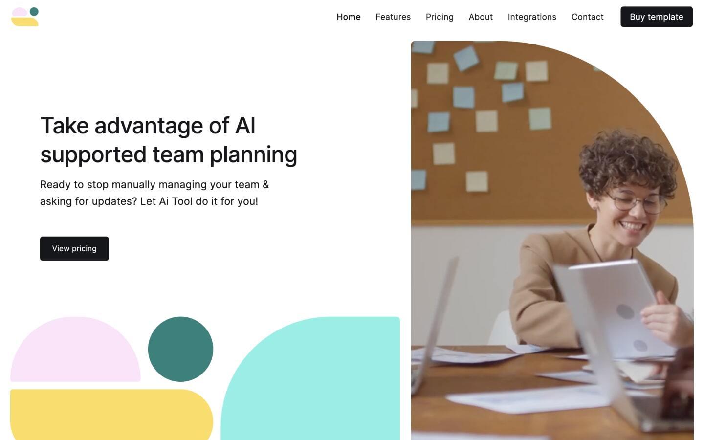 AI Tool - Startup HTML5 Responsive Website Template