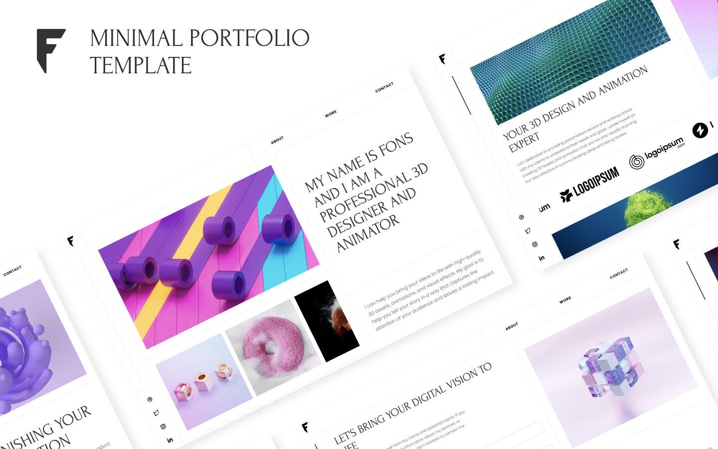 Fons - Portfolio HTML5 Responsive Website Template