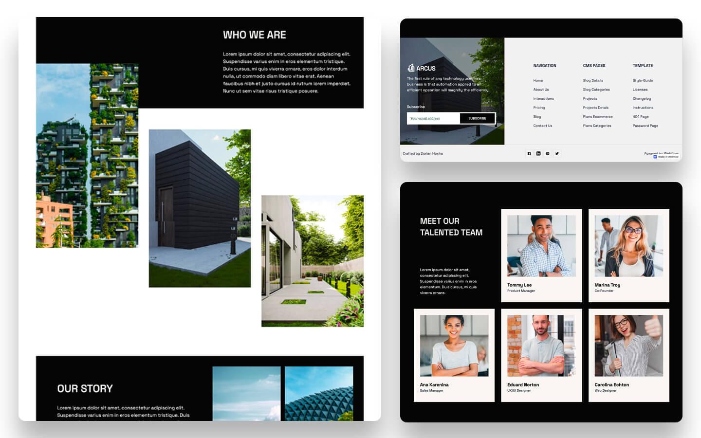 ARCUS - Architecture HTML5 Responsive Website Template