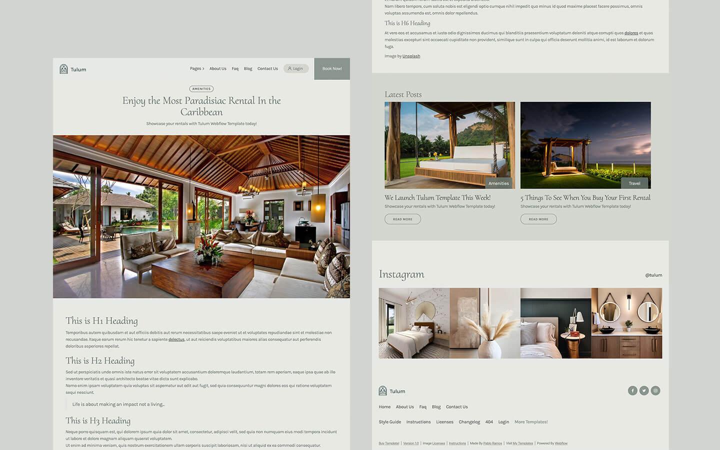 Tulum - Real Estate HTML5 Responsive Website Template