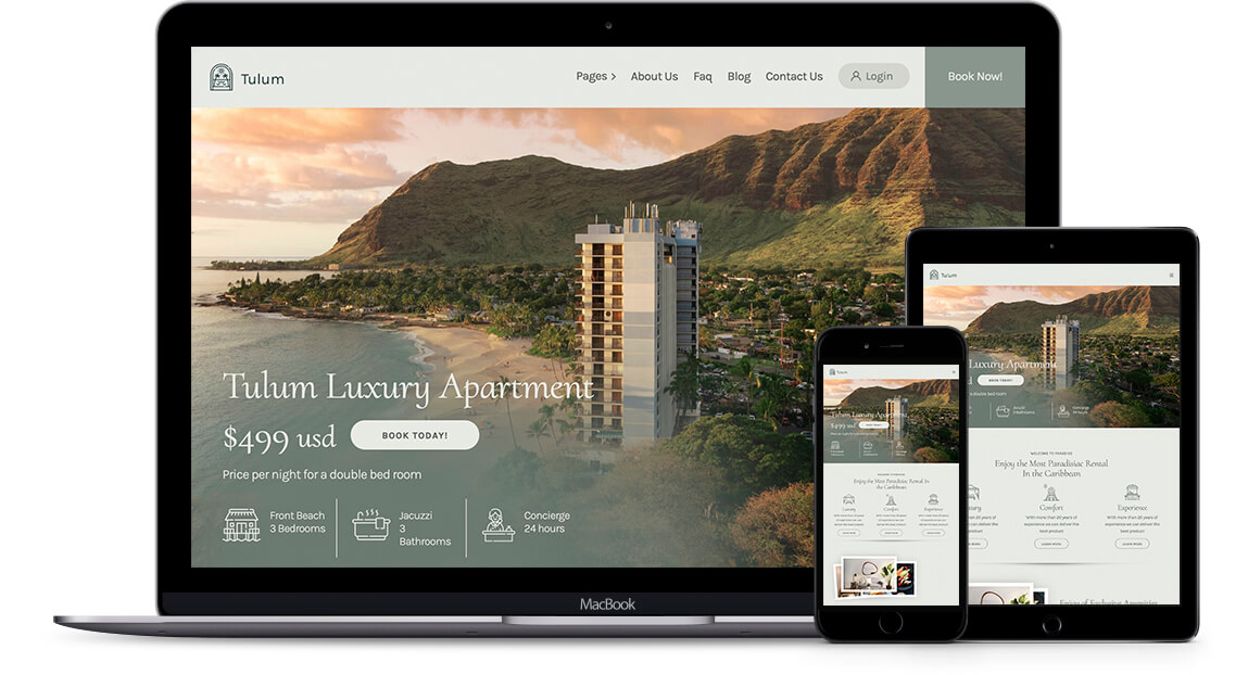 Tulum - Real Estate HTML5 Responsive Website Template