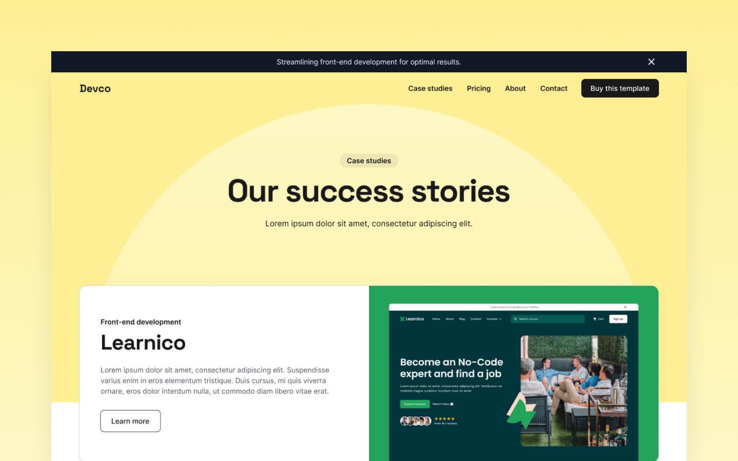 Devco - Agency HTML5 Responsive Website Template