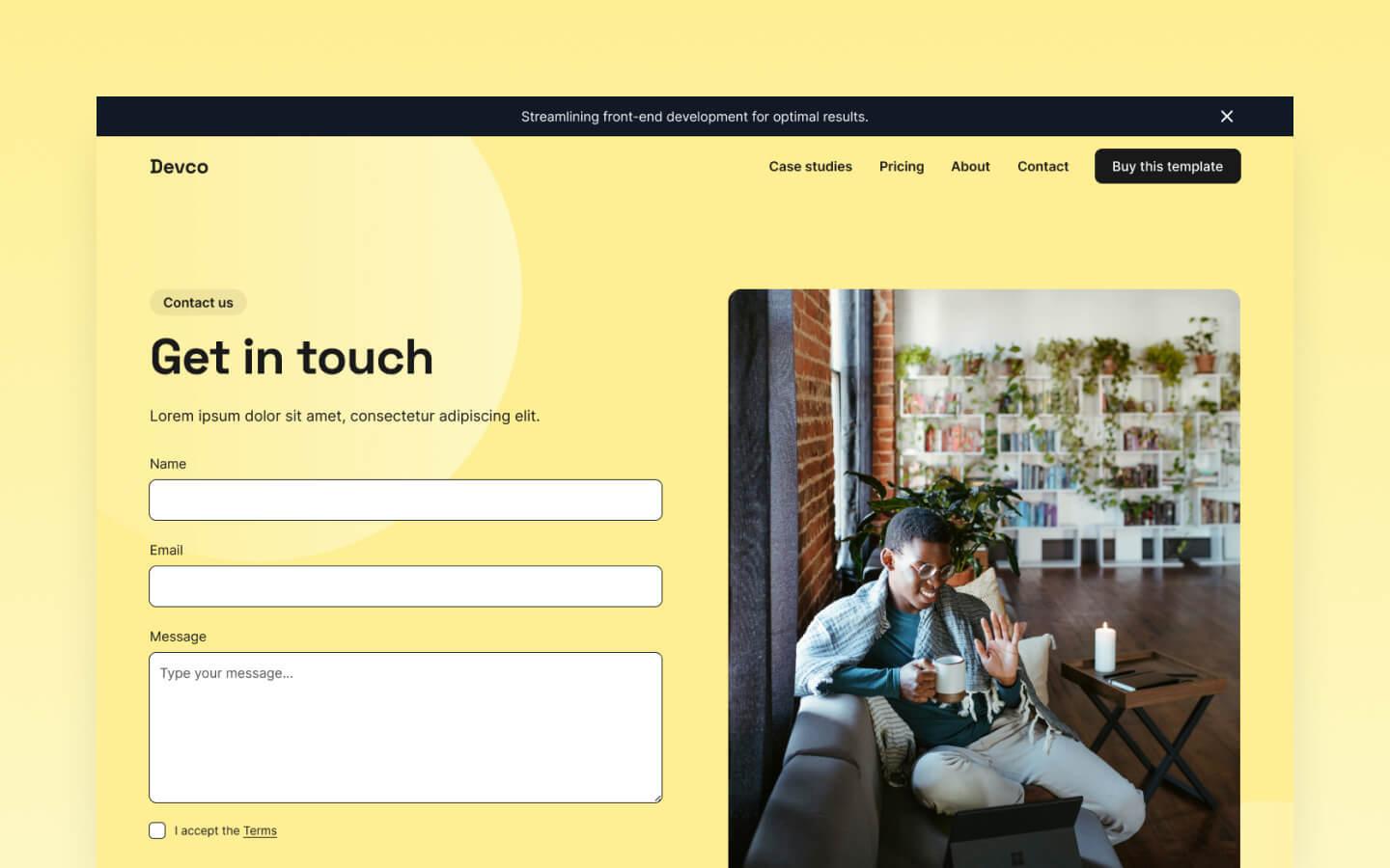 Devco - Agency HTML5 Responsive Website Template