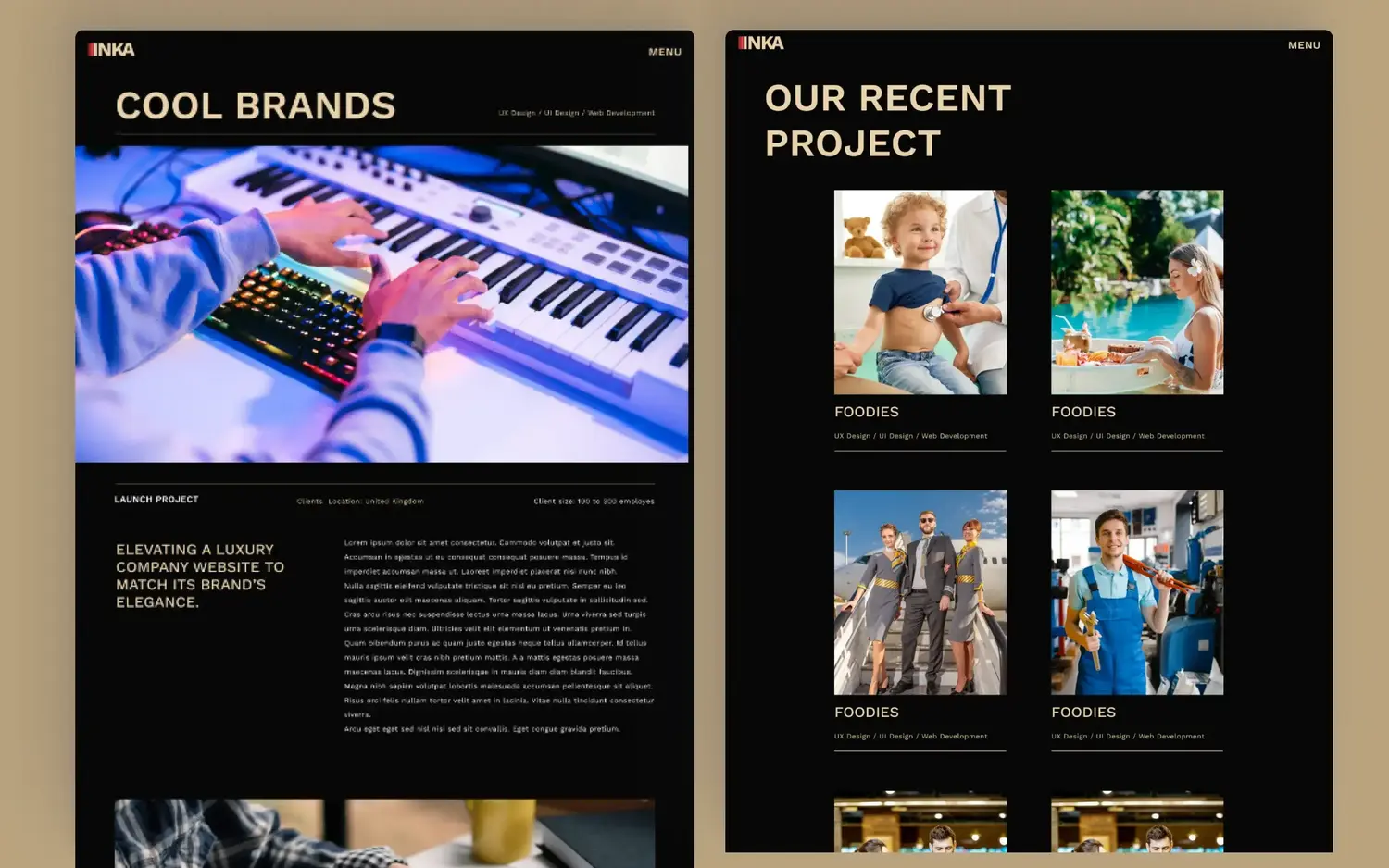 Inka - Agency HTML5 Responsive Website Template