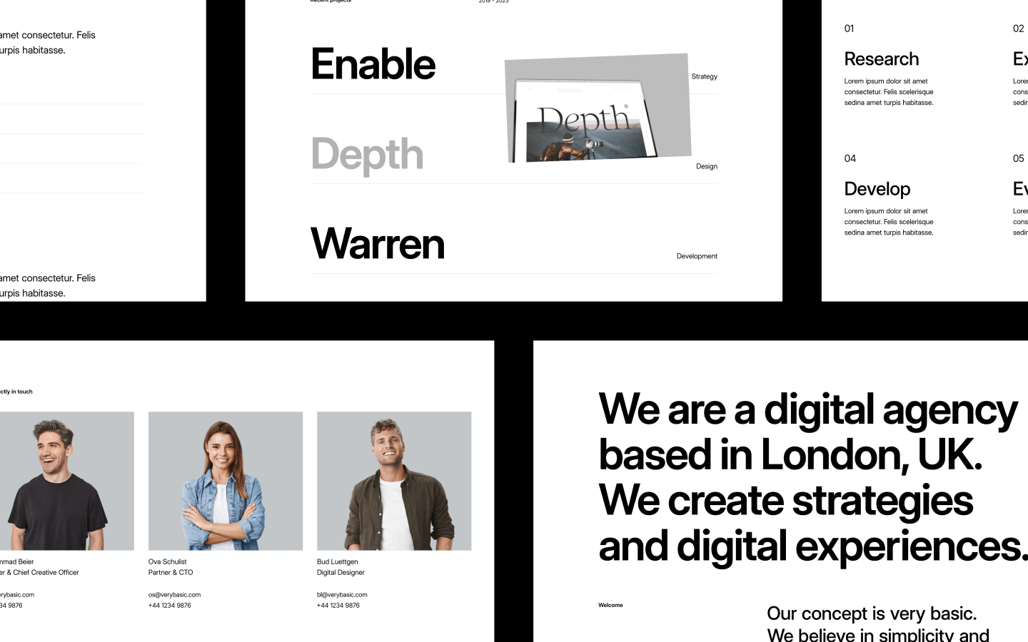Very Basic - Agency HTML5 Responsive Website Template