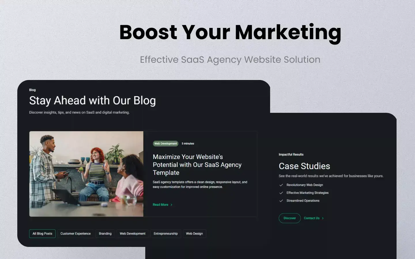Streamline Saas Html5 Responsive Website Template