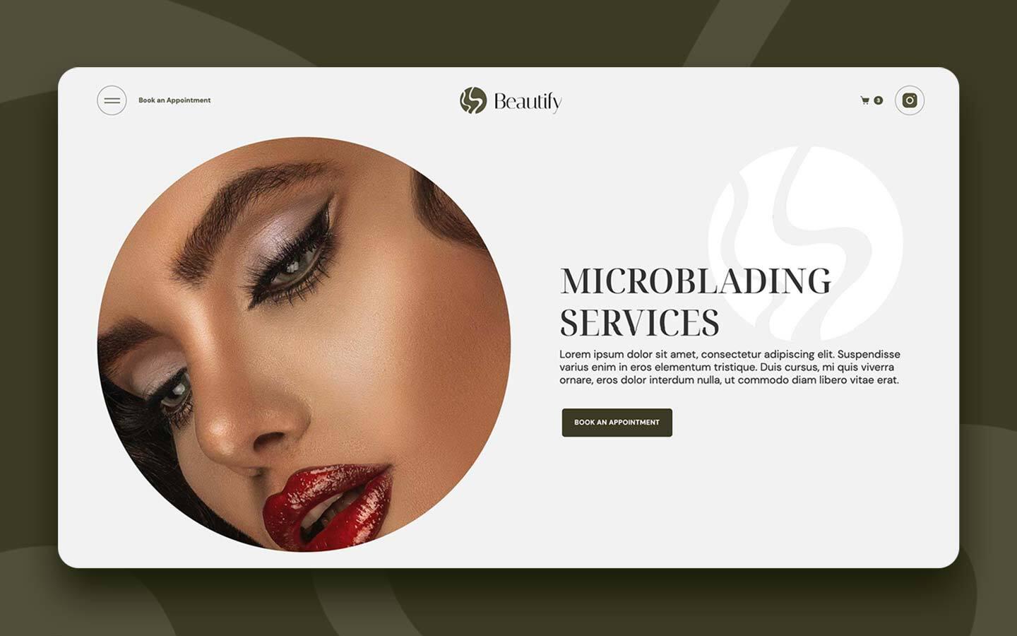 Beautify - Salon HTML5 Responsive Website Template