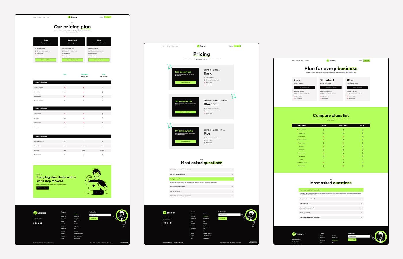 Sasmax - SaaS HTML5 Responsive Website Template