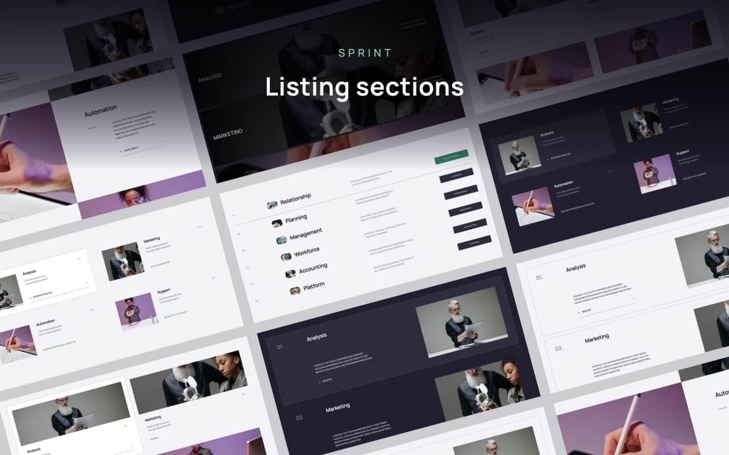 Sprint - Creative HTML5 Responsive Website Template