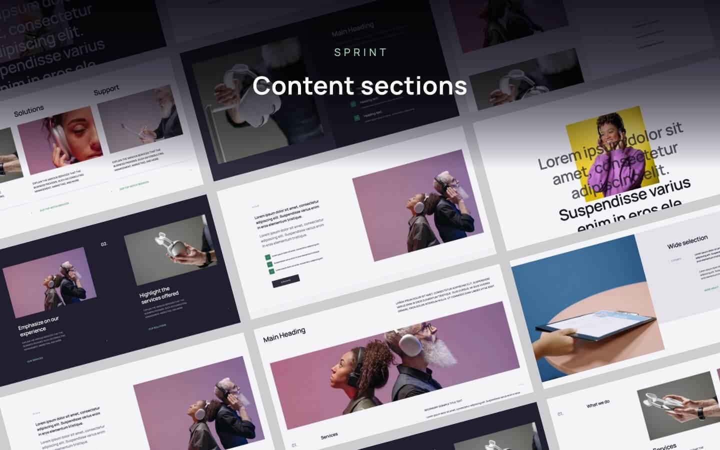 Sprint - Creative HTML5 Responsive Website Template