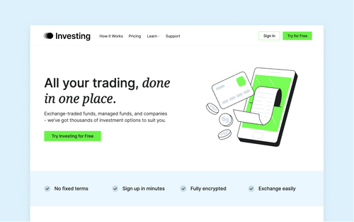 Investing - Investment HTML5 Responsive Website Template