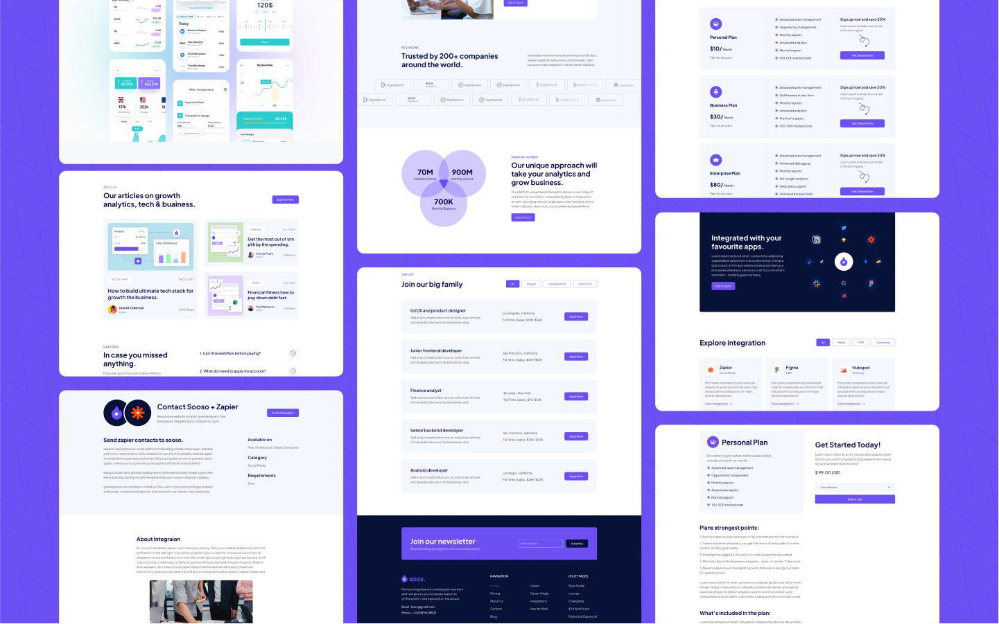 Sooso - SaaS HTML5 Responsive Website Template