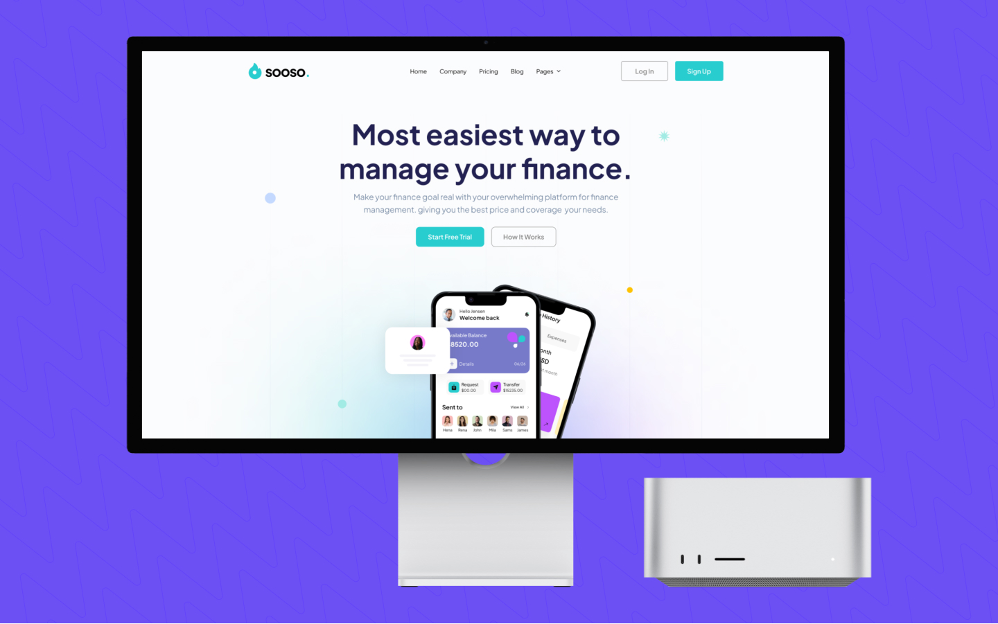 Sooso - SaaS HTML5 Responsive Website Template