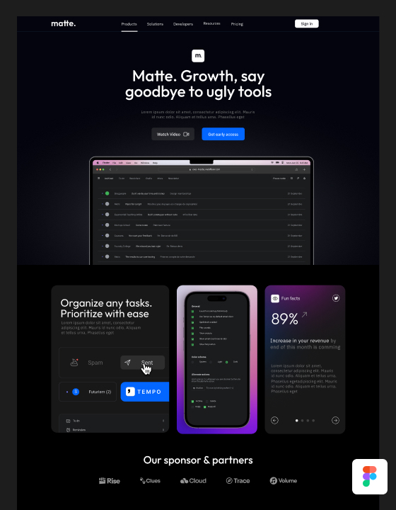 Matte by Over Sight | Muzli Creative Store