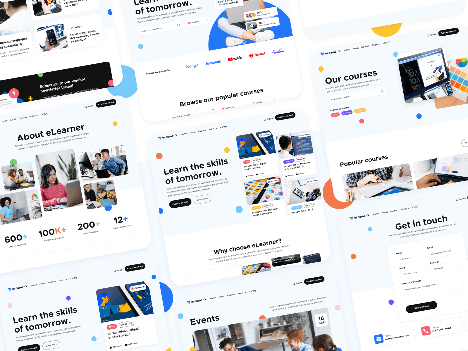 eLearner X - School HTML5 Responsive Website Template