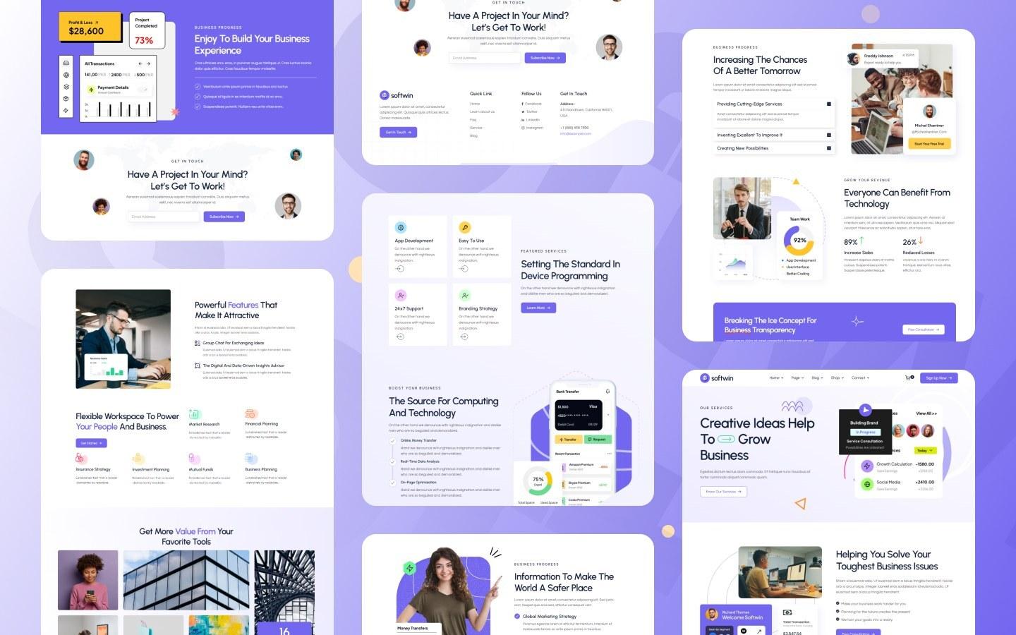 Softwin - Software HTML5 Responsive Website Template