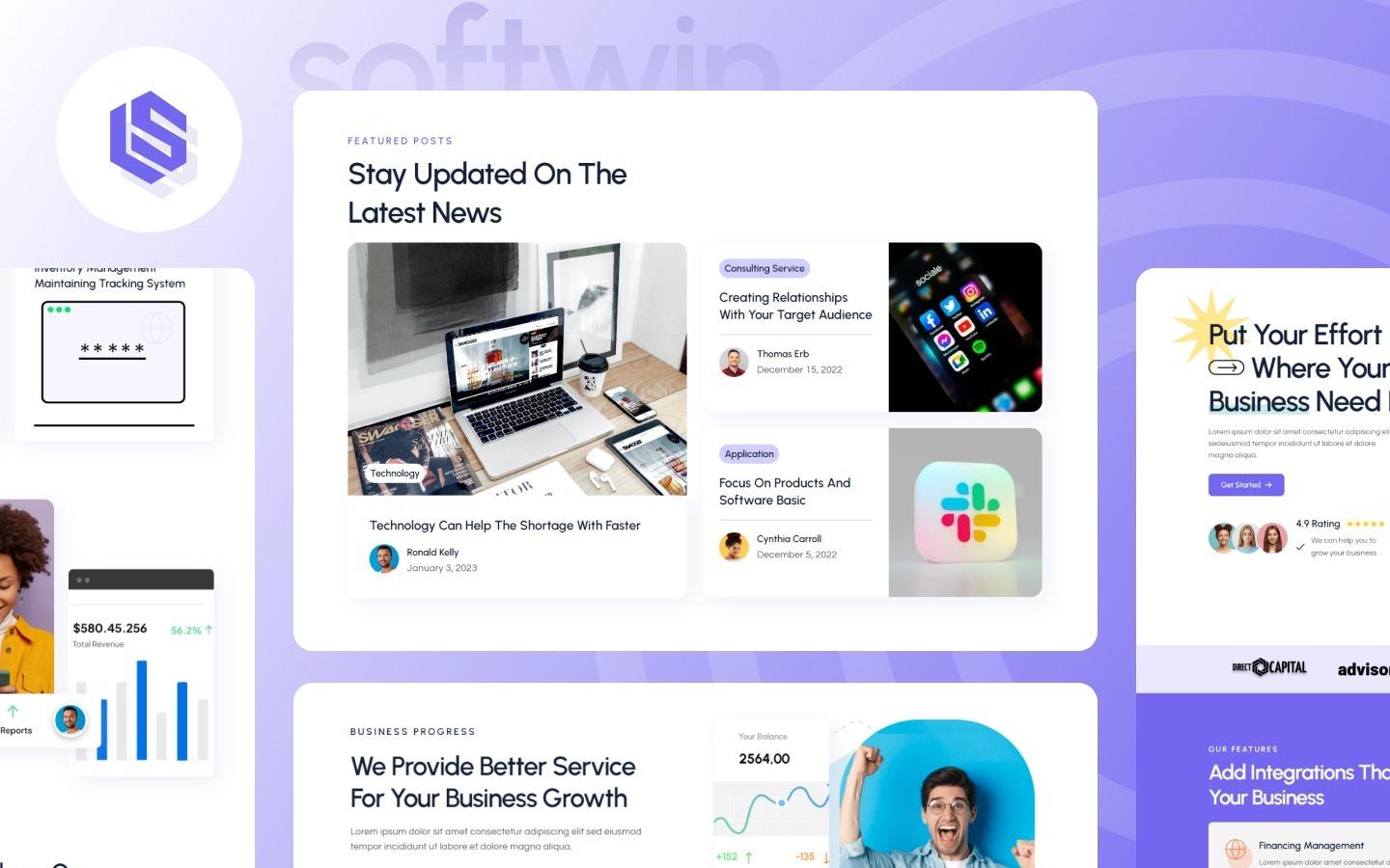 Softwin - Software HTML5 Responsive Website Template