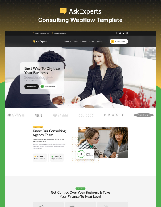 Consultflow X - Consulting HTML5 Responsive Website Template