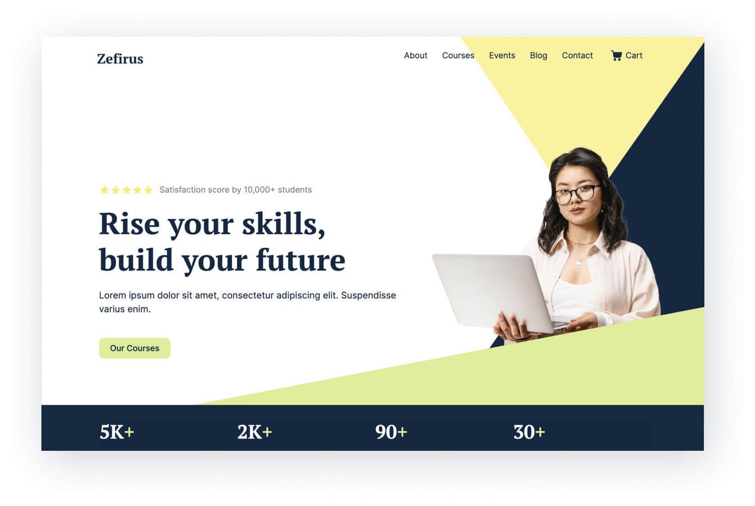 Zefirus - School HTML5 Responsive Website Template