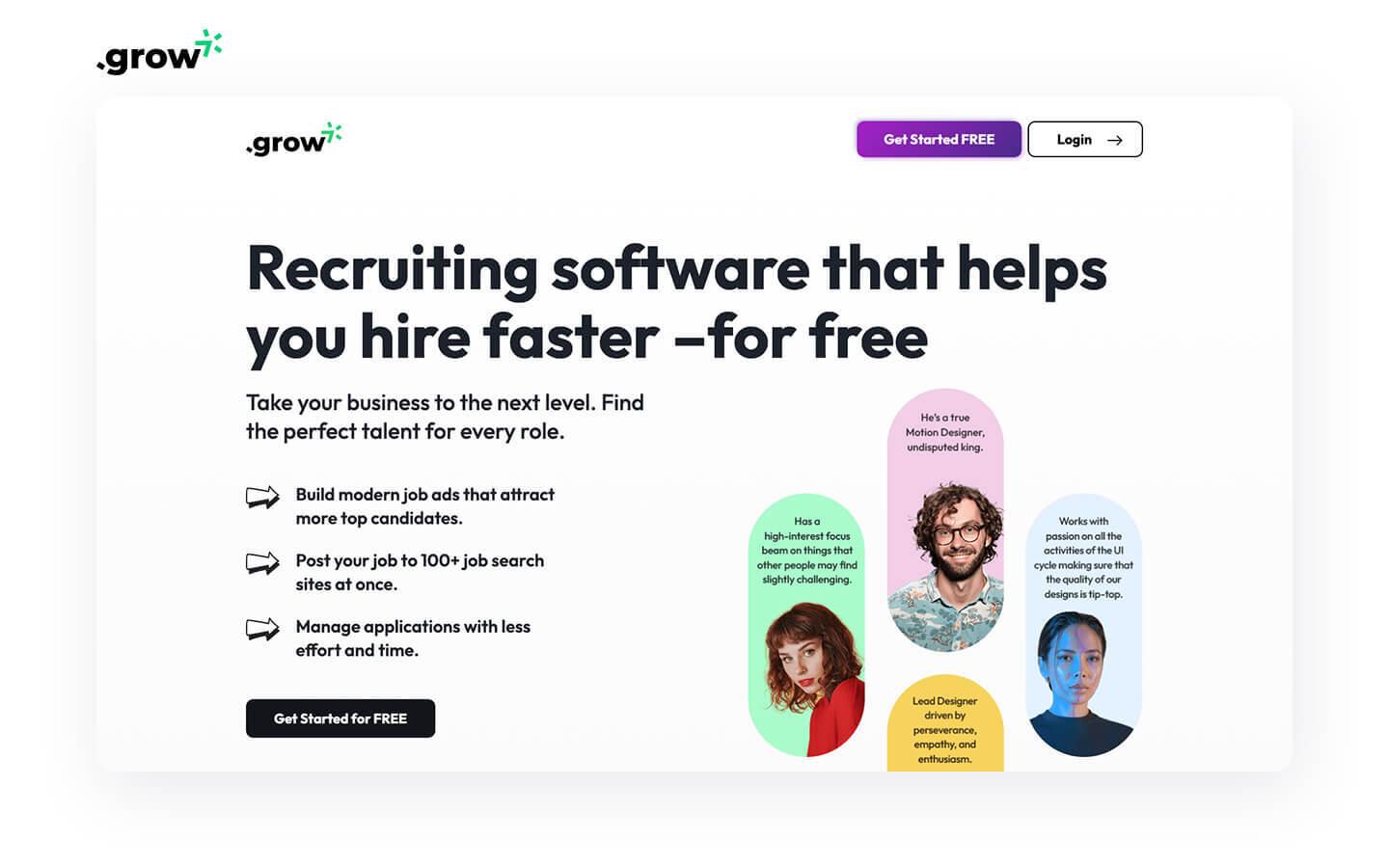 Grow Wise - Recruitment HTML5 Responsive Website Template