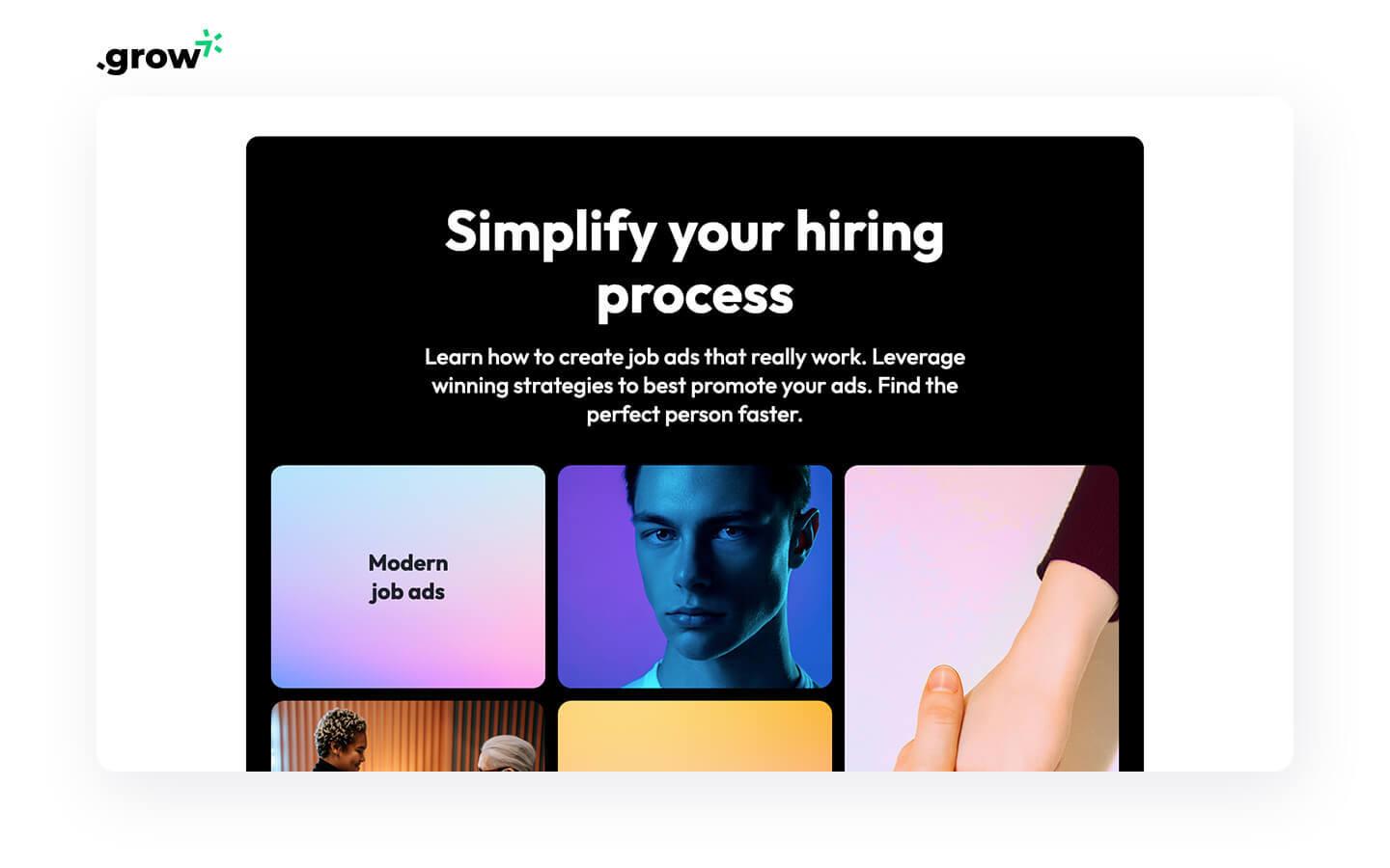 Grow Wise - Recruitment HTML5 Responsive Website Template