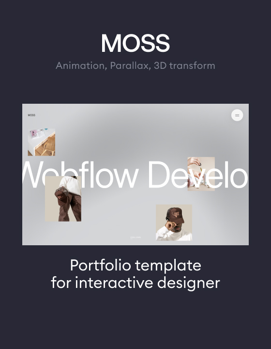 MOSS by Fouroom | Muzli Creative Store