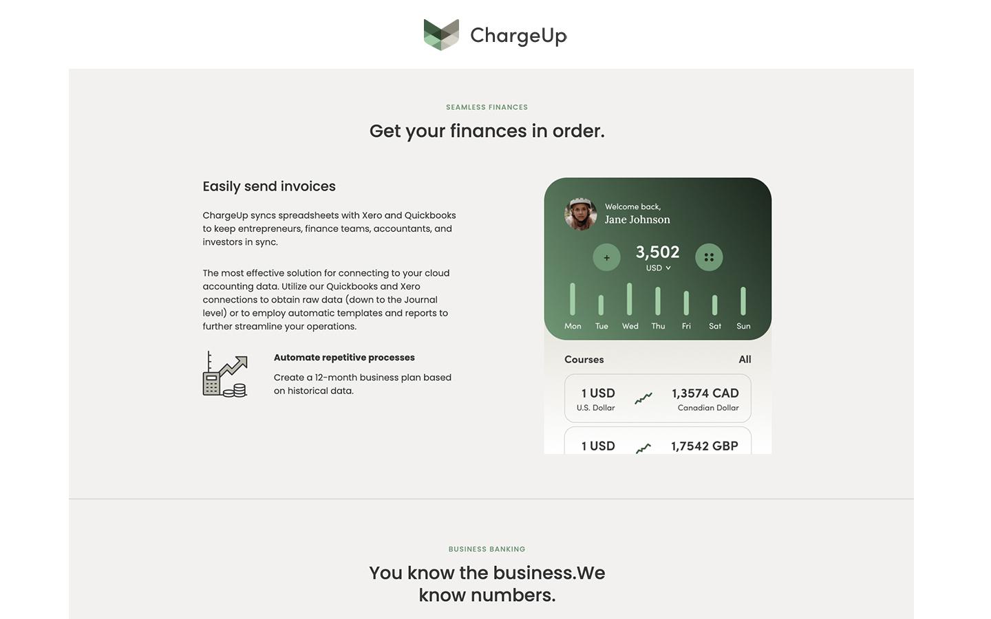 ChargeUp - Startup HTML5 Responsive Website Template