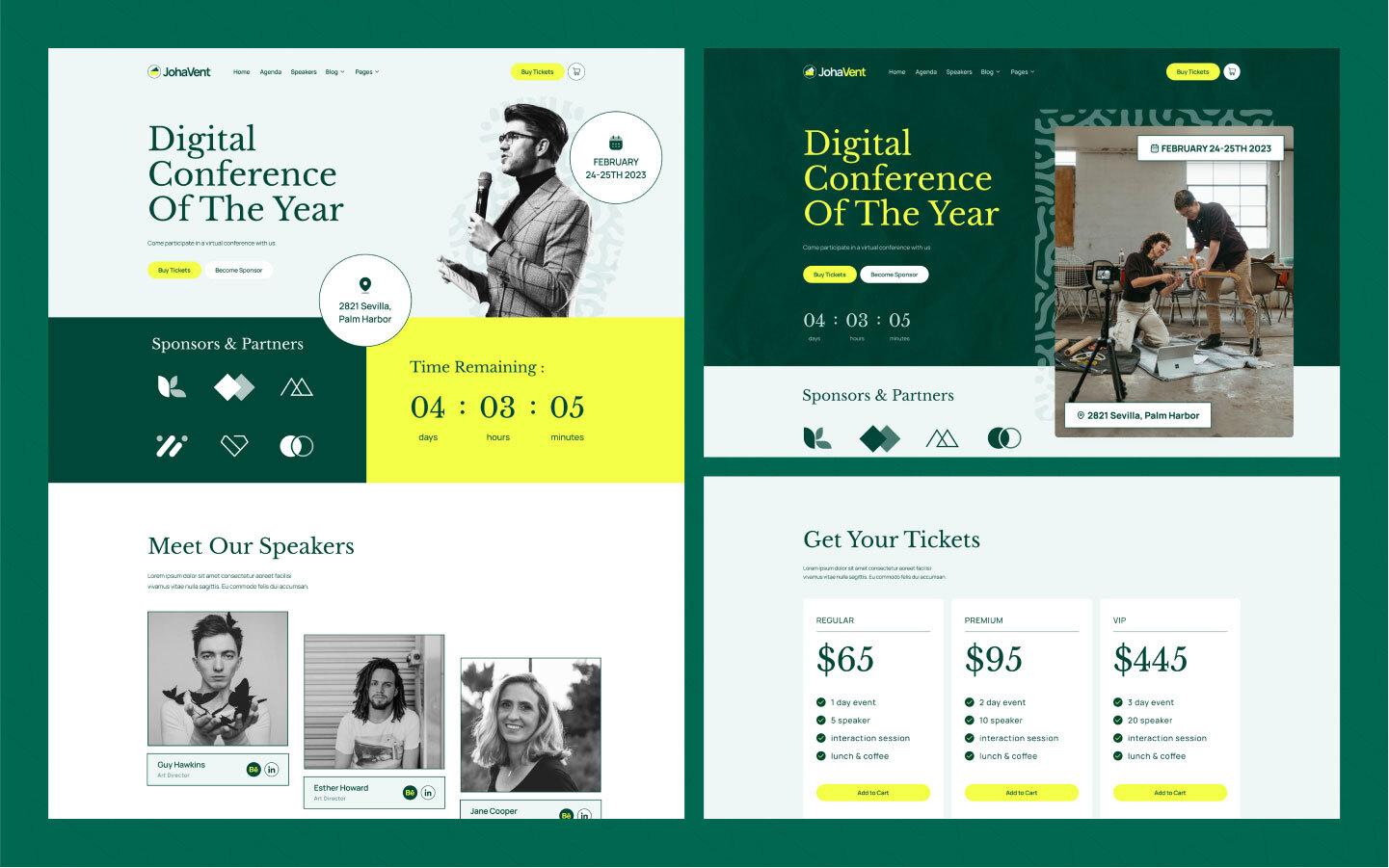 Johavent - Event HTML5 Responsive Website Template