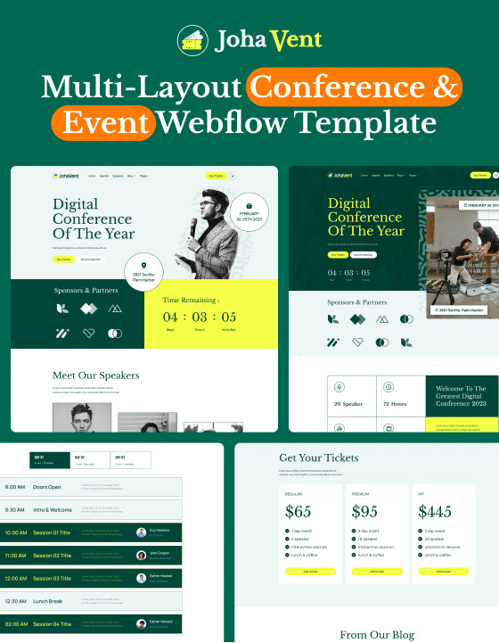 Johavent - Event HTML5 Responsive Website Template