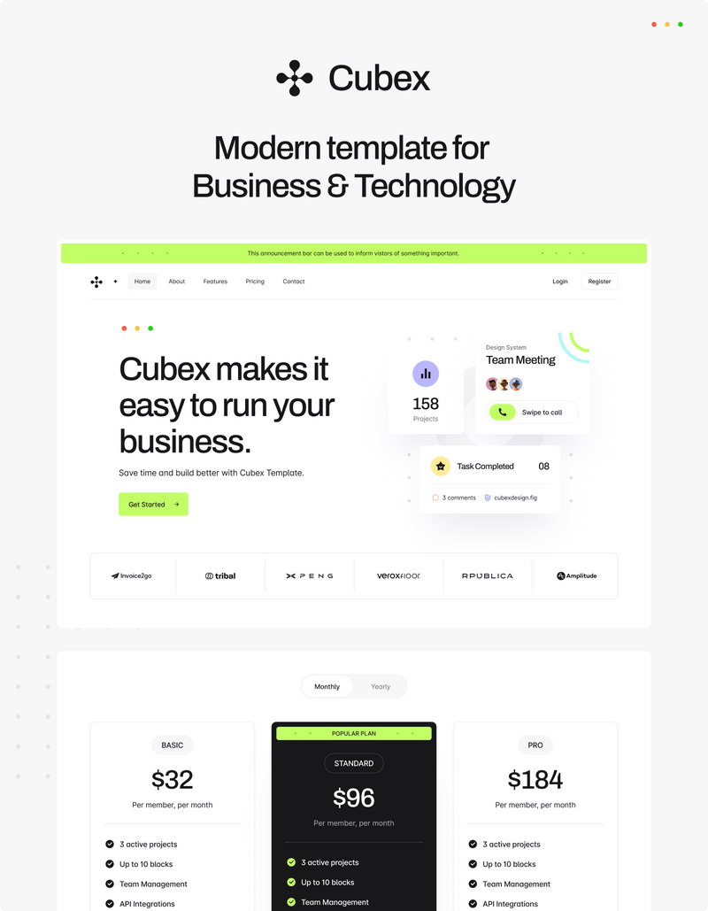 Technology Website Templates & Examples | Download on Webflow