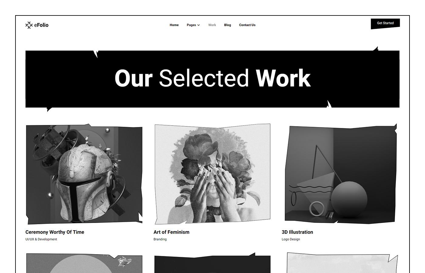 eFolio - Agency HTML5 Responsive Website Template