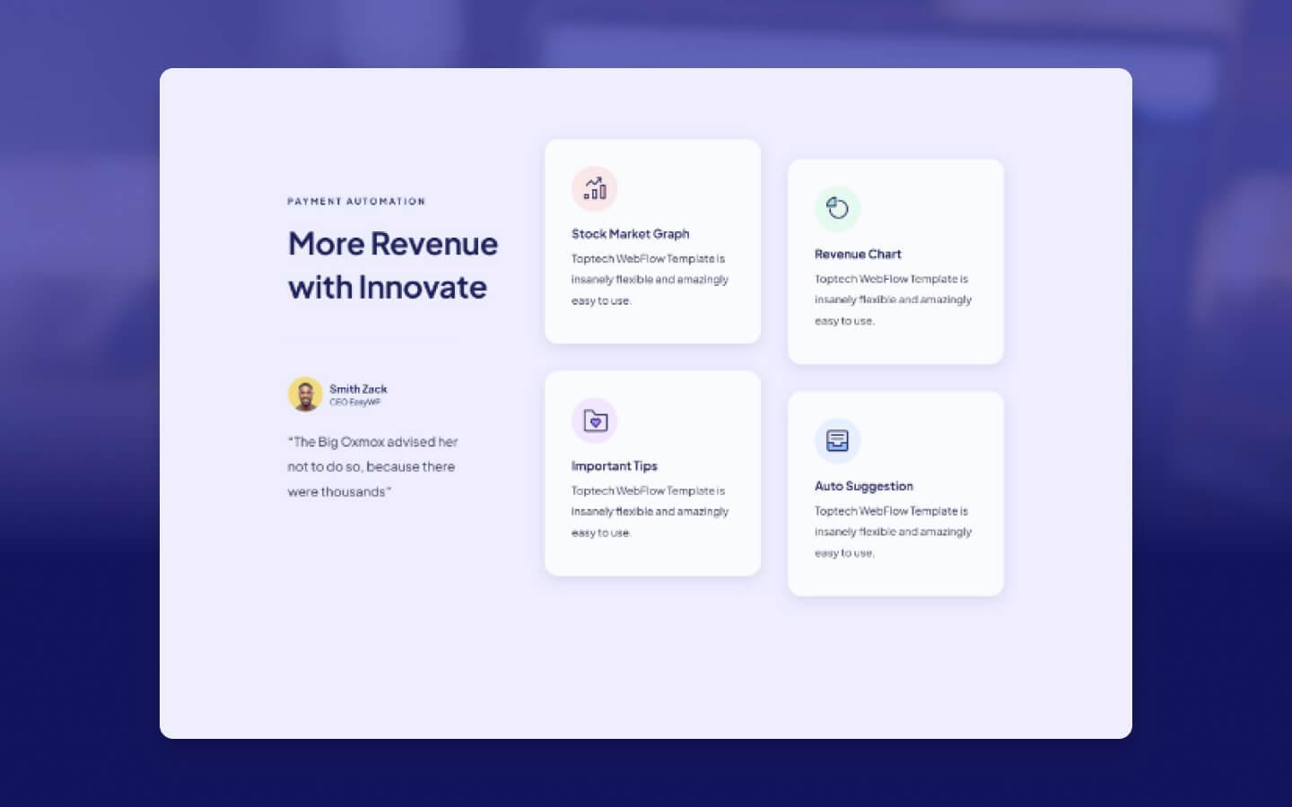 Innovate - App HTML5 Responsive Website Template