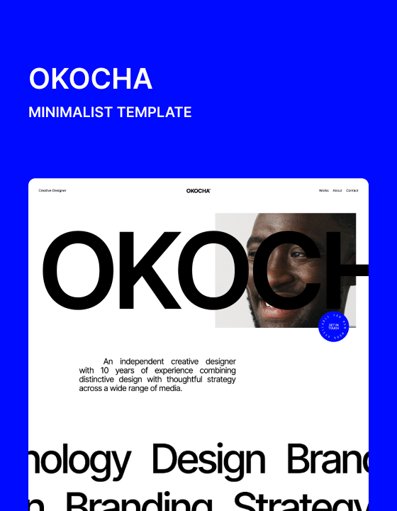 Okocha by Chico | Muzli Creative Store