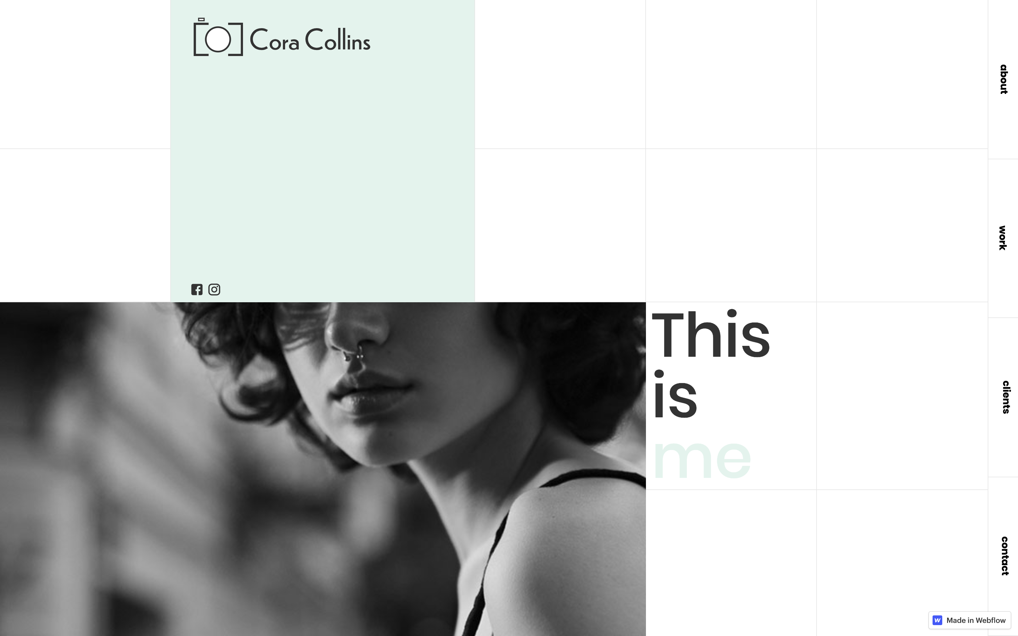 Cora - Portfolio HTML5 Responsive Website Template