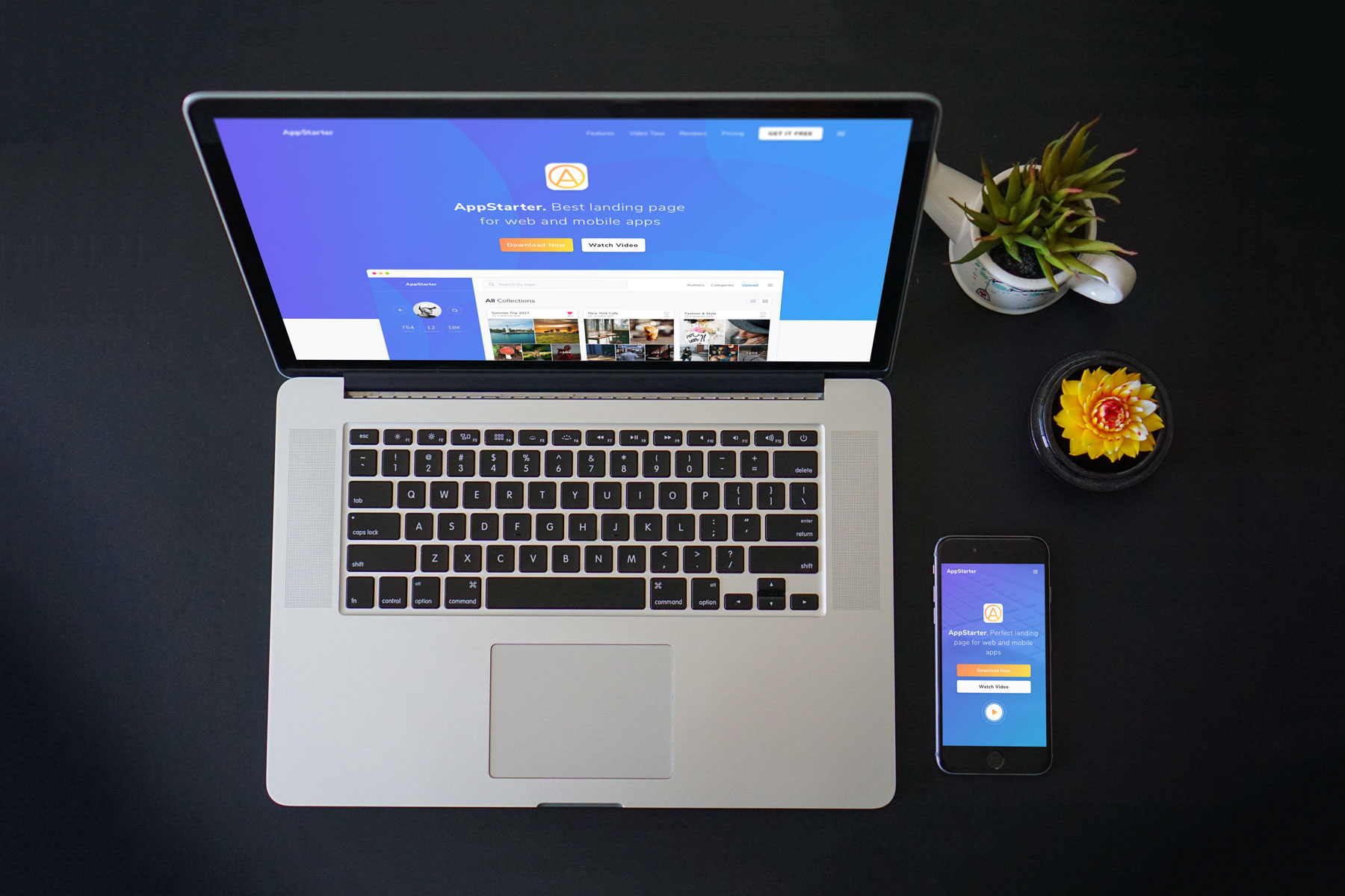 AppStarter - App HTML5 Responsive Website Template