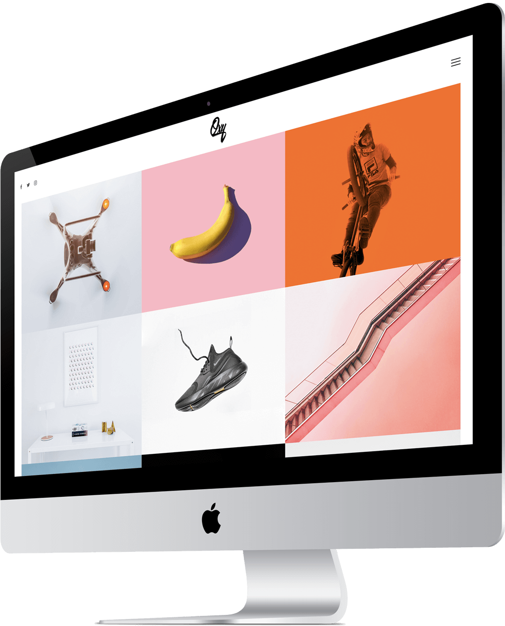 Oxy - Creative HTML5 Responsive Website Template