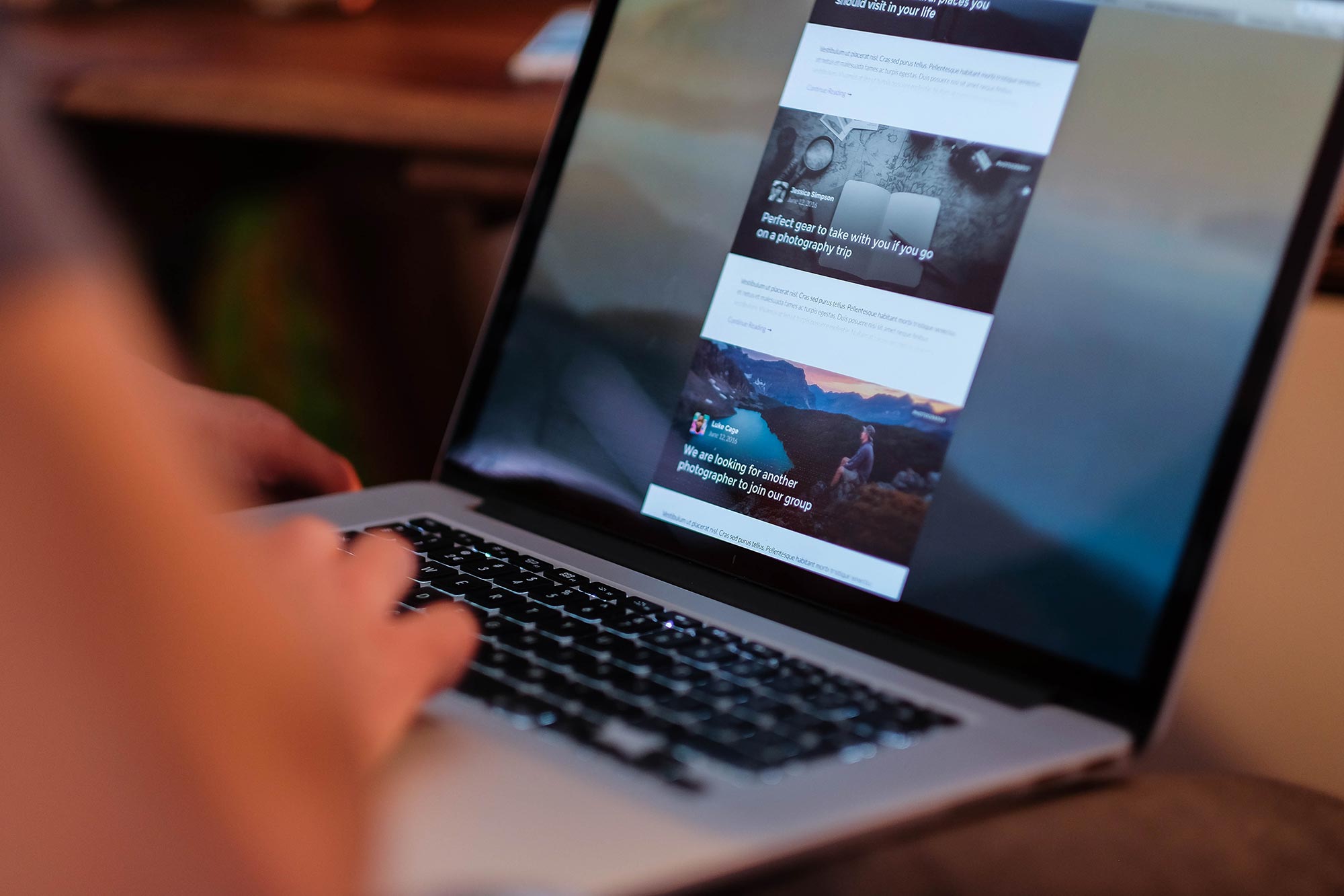 Explorer - Blog HTML5 Responsive Website Template