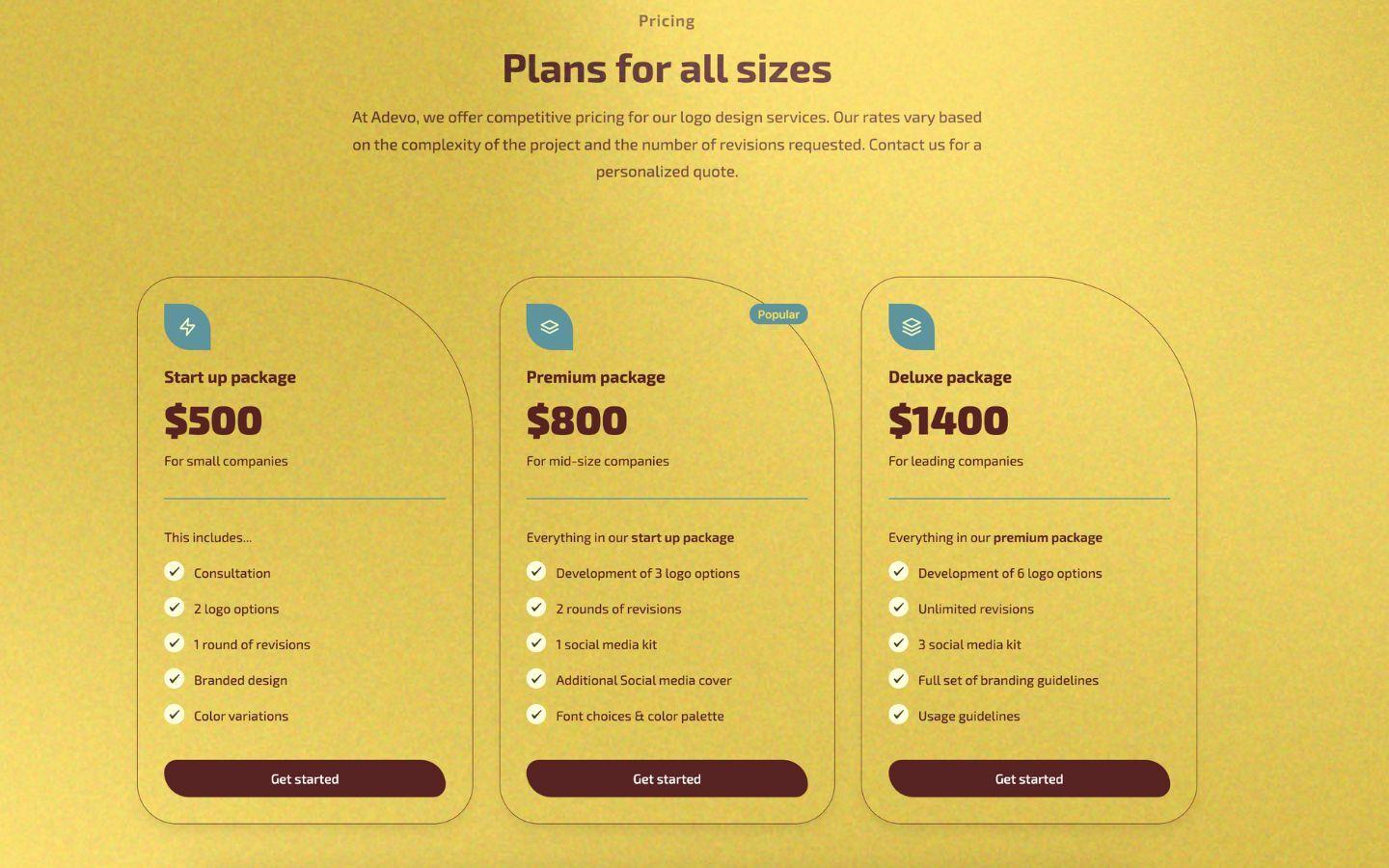 Adevo - Creative HTML5 Responsive Website Template