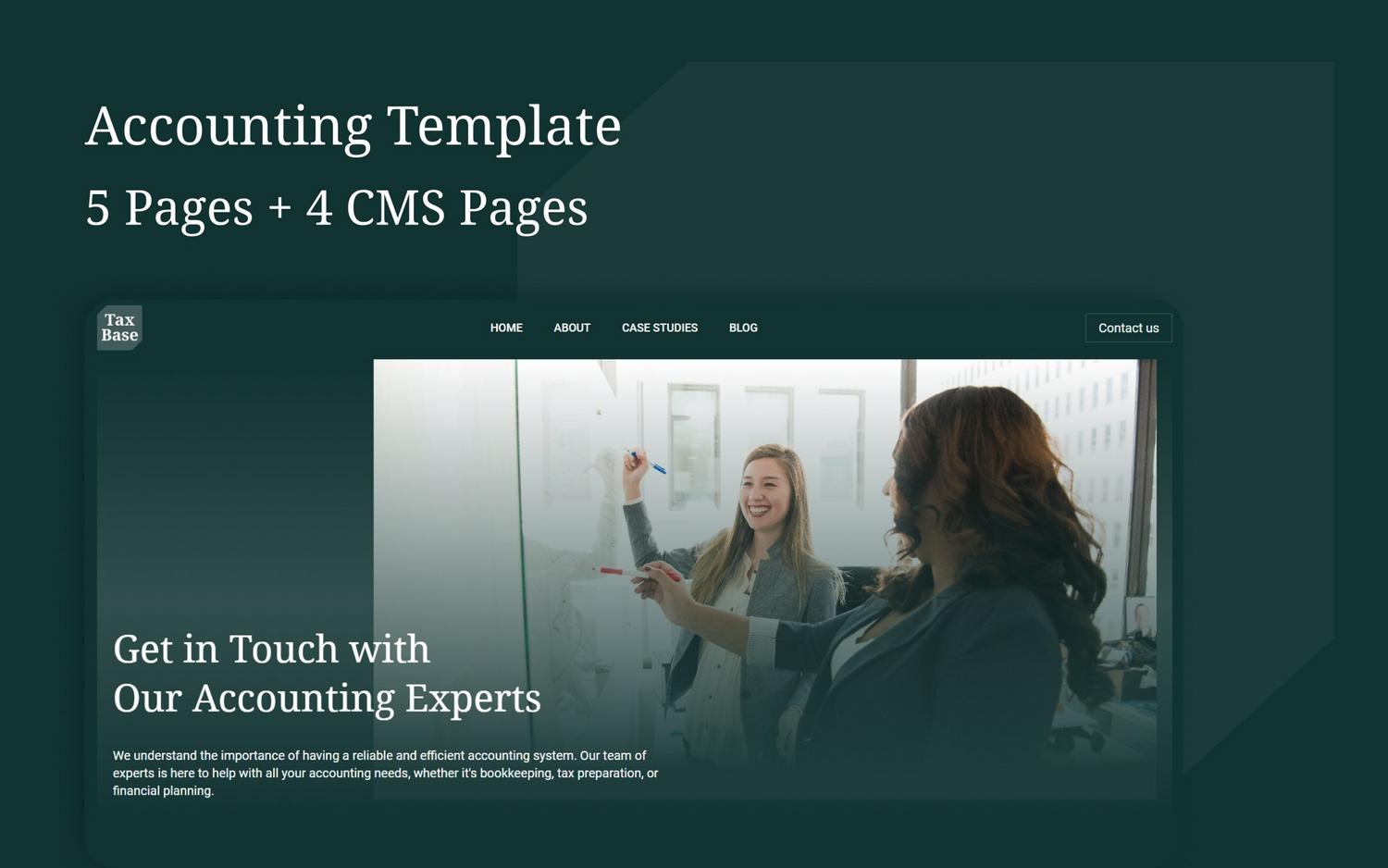 TaxBase - Accounting HTML5 Responsive Website Template