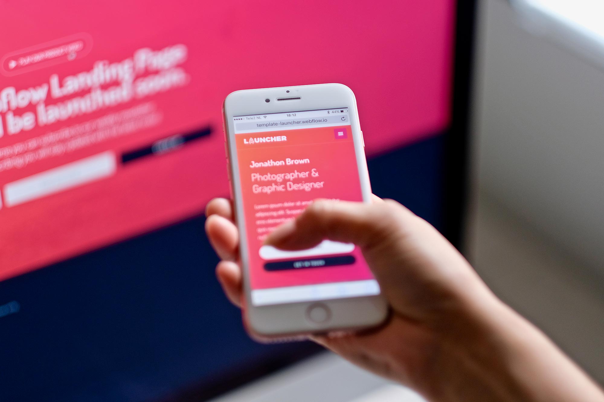 Launcher - Landing page HTML5 Responsive Website Template