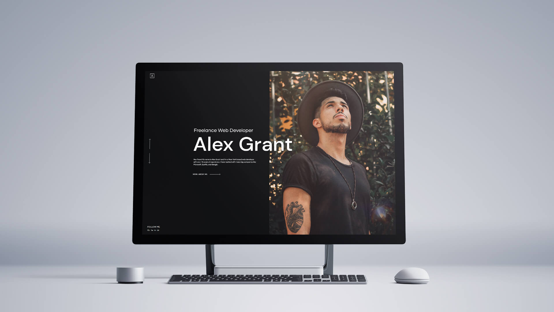 Alex - Portfolio HTML5 Responsive Website Template