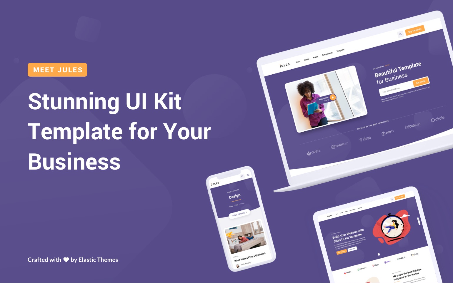 Jules - Startup HTML5 Responsive Website Template